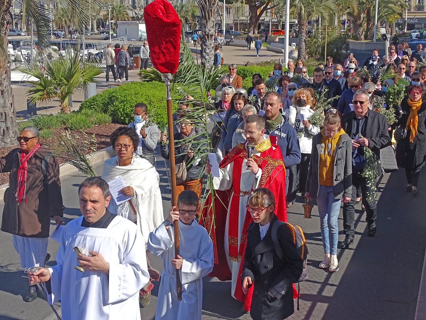 Dimanche des rameaux à la Basilique - Paroisses de Saint-Raphael